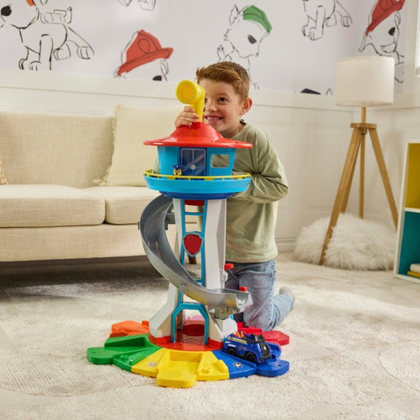 Toy Car Playset Slide Tower Kids Vehicle Garage Set