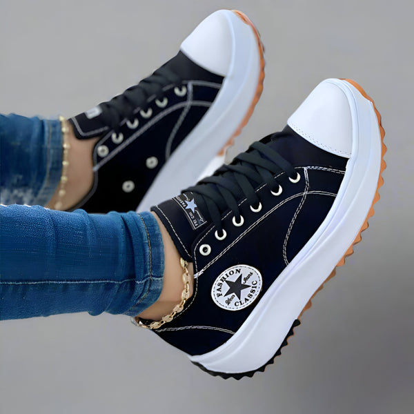 Women Platform Sneakers - Casual Shoes